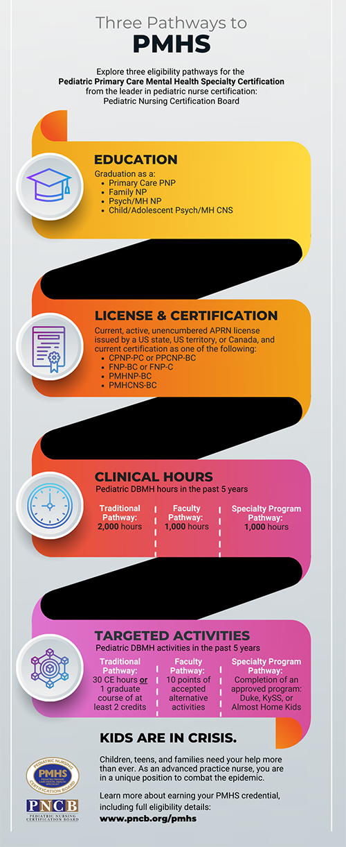 Two New PMHS Exam Pathways: Faculty & Specialty Program Eligibility | PNCB